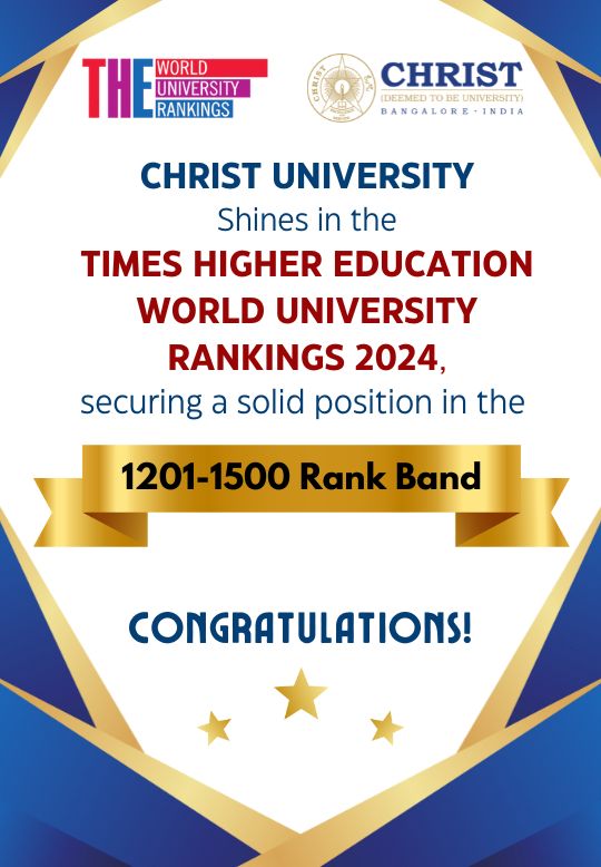 CHRIST (Deemed to be University), Bengaluru - 560029